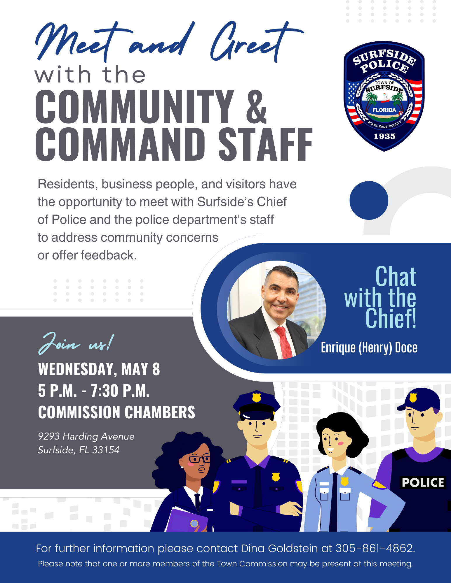 Chat with the Chief: Community Meet & Greet with the Command Staff