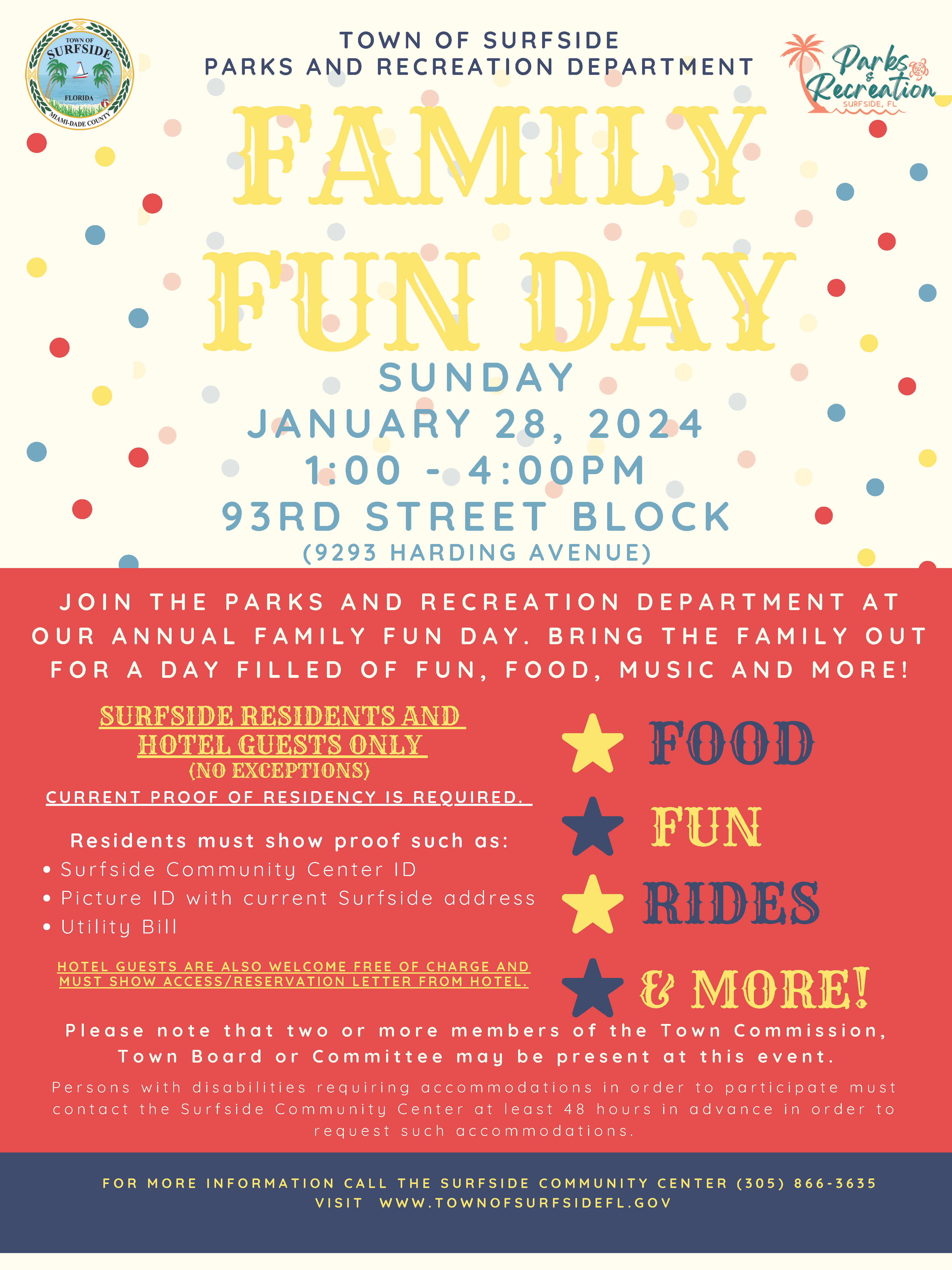 Parks and Recreation Events/Activities