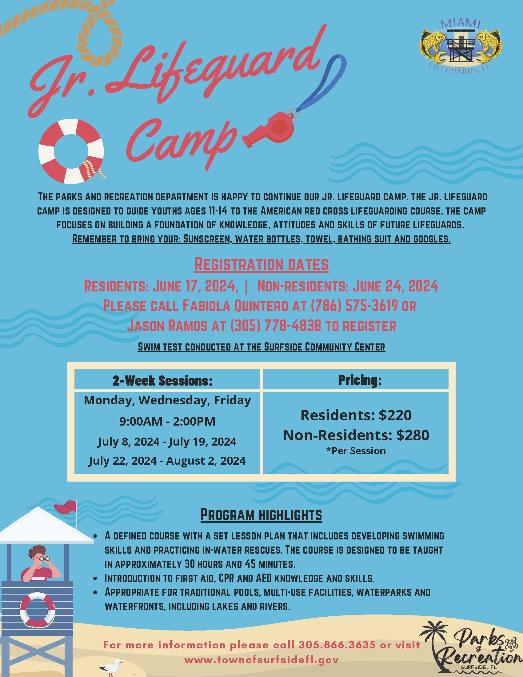 Parks and Recreation Events/Activities