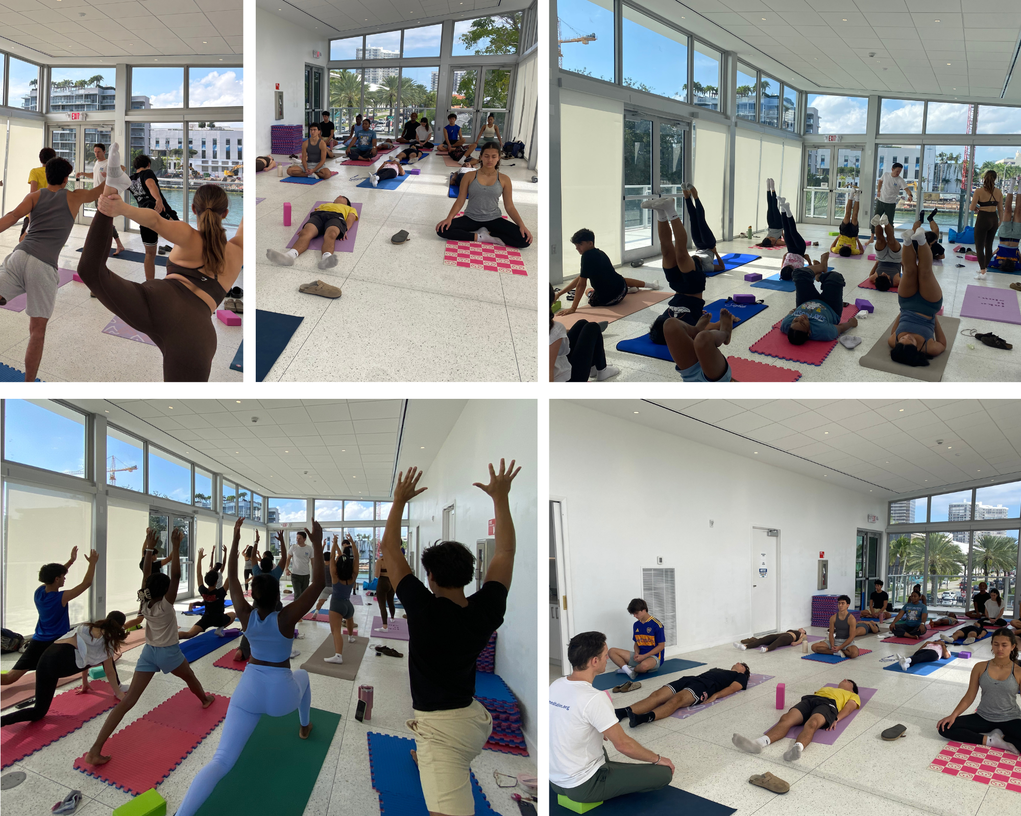 Teen Yoga and Meditation Workshop Draws Strong Turnout at Surfside Park