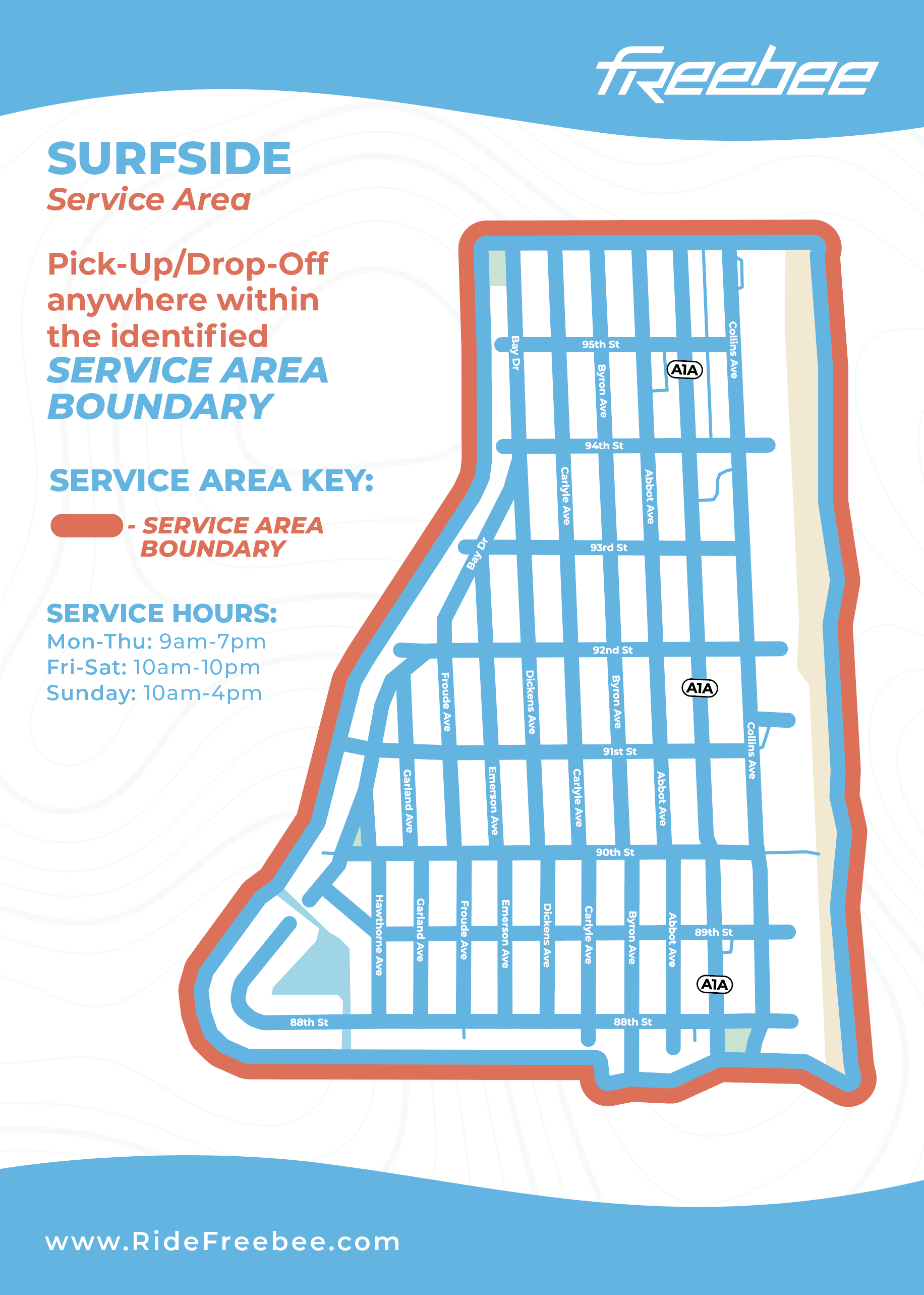 Freebee Service in Surfside