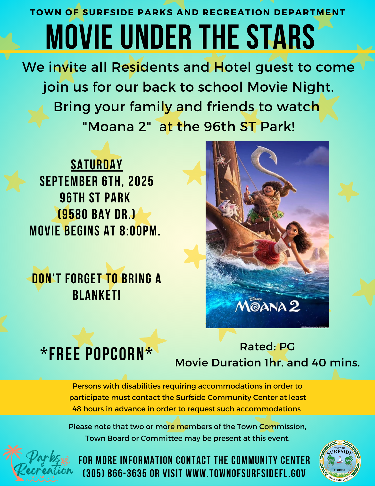 Movie Under The Stars (Moana 2)
